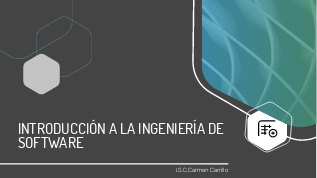 INTRODUCCIÓN A LA INGENIERÍA DE SOFTWARE at emaze Presentation