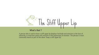 The Stiff Upper Lip at emaze Presentation