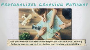 Personalized Learning Pathway at emaze Presentation