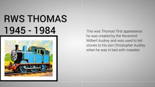 Evolution of Thomas the Tank Engine at emaze Presentation