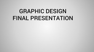 Graphic Design final presentation at emaze Presentation