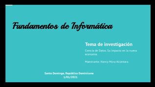Fundamentos de Informatica at emaze Presentation