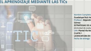 El aprendizaje mediante las tics at emaze Presentation