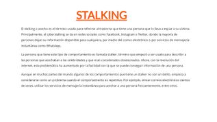 STALKING at emaze Presentation