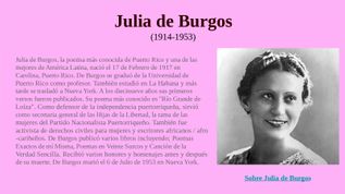 A Julia de Burgos at emaze Presentation