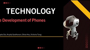 History Development of Phones at emaze Presentation