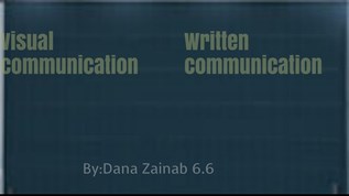 visual and written communication at emaze Presentation
