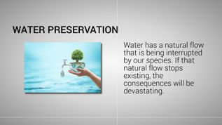 Water preservation at emaze Presentation