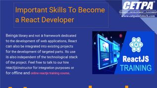 Important Skills To Become a React Developer at emaze Presentation