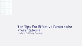 Ten Tips For Effective Powerpoint Presentations.pptx at emaze Presentation