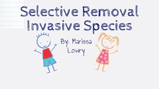 Selective Removal of Invasive Spieces at emaze Presentation