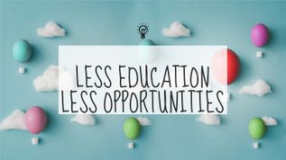 less educationless opportunities at emaze Presentation