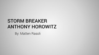 STORM BREAKER book talk.pptx at emaze Presentation