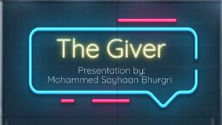 The Giver-Literature Project at emaze Presentation