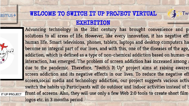 SWITCH IT UP VIRTUAL EXHIBITION at emaze Presentation