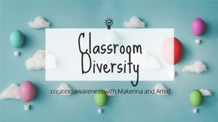 Classroom Diversity at emaze Presentation