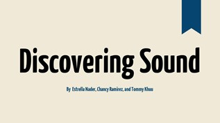 Sound- Physics Project at emaze Presentation