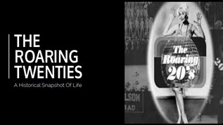 the roaring 20 at emaze Presentation