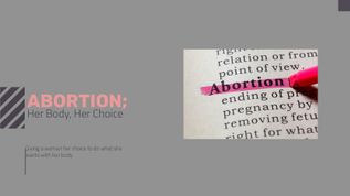 Abortion at emaze Presentation