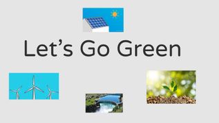 Let's Go Green at emaze Presentation