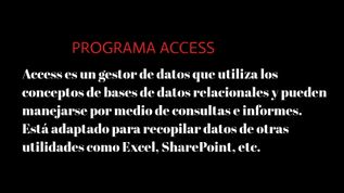 Programa access at emaze Presentation