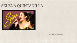 Selena Quintanilla at emaze Presentation