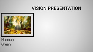 Vision presentation at emaze Presentation