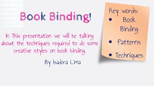 Art Homework-Book Binding Presentation copy1 at emaze Presentation