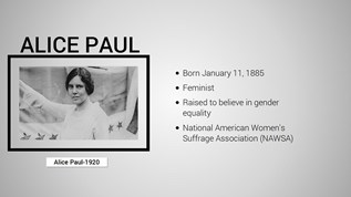 Alice Paul at emaze Presentation