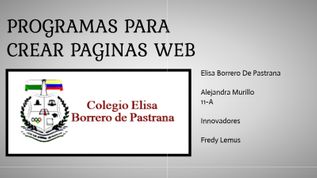 programas para crear paginas web at emaze Presentation