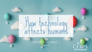 How technology affects humans at emaze Presentation