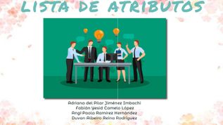 Lista de Atributos at emaze Presentation