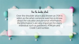 Over the shoulder attack at emaze Presentation