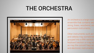 instruments at emaze Presentation