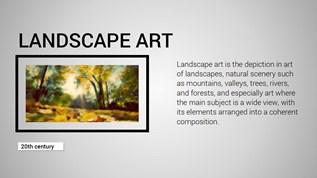 landscape art at emaze Presentation