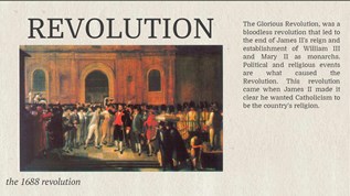 The Glorious Revolution at emaze Presentation