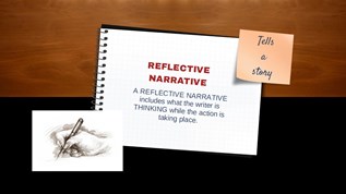 Writing a Reflective Narrative at emaze Presentation