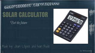 SOLAR CALCULATOR at emaze Presentation