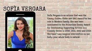 Sofìa Vergara at emaze Presentation