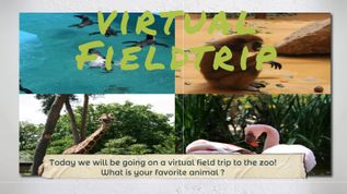Virtual Fieldtrip to the Zoo at emaze Presentation