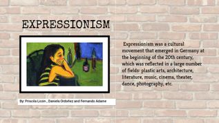 Expressionism at emaze Presentation