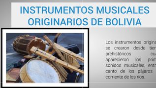 instrumentos musicales originarios de bolivia at emaze Presentation