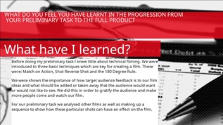 preliminary and final comparison at emaze Presentation