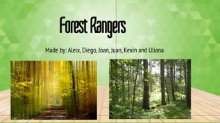 Forest Rangers at emaze Presentation