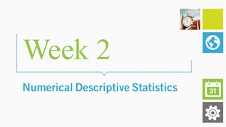 Week 2 Numerical Descriptive Measures at emaze Presentation