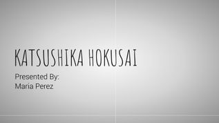 Katsushika Hokusai at emaze Presentation