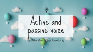 Active and passive voice at emaze Presentation