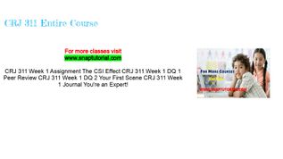 CRJ 311 Inspiring Communication snaptutorial.com at emaze Presentation