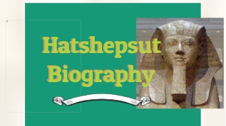 Hatshepsut biography at emaze Presentation
