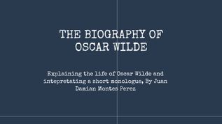 The biography of oscar wilde at emaze Presentation